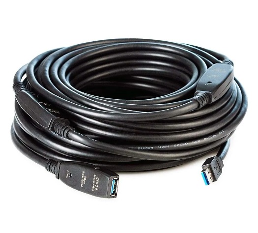 CABO EXTENSOR USB 3.0 15MTS AMPLIFICADO - Ampla Cabos Network