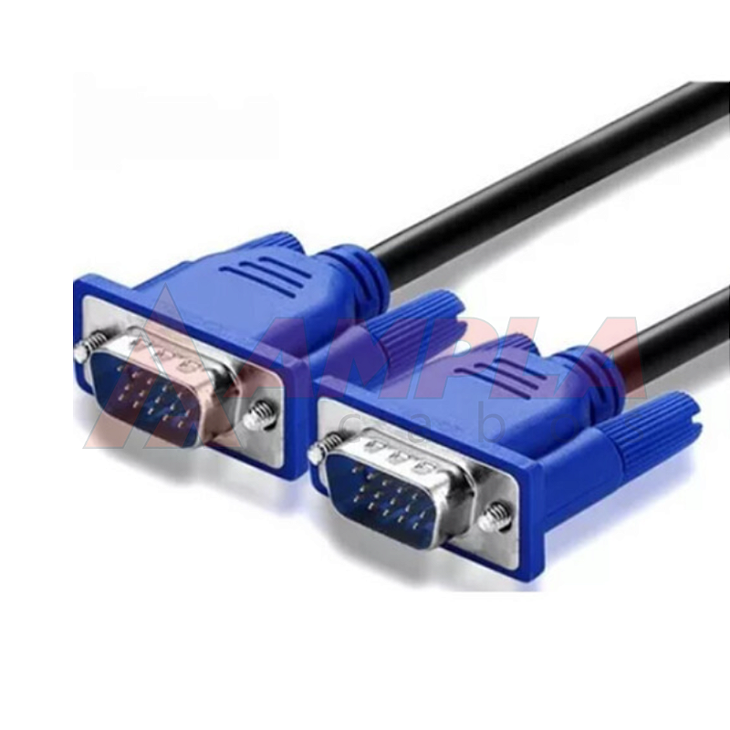 Cabo VGA 3m - Qualidade e Conexão - Ampla Network