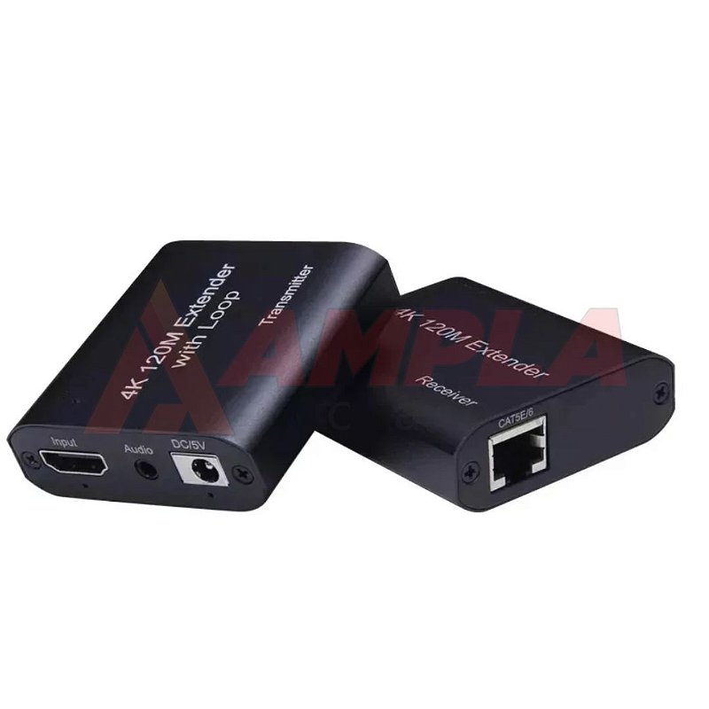 Extensor HDMI 120 Metros 4K - Amplie sua Experiência em Alta Definição ...