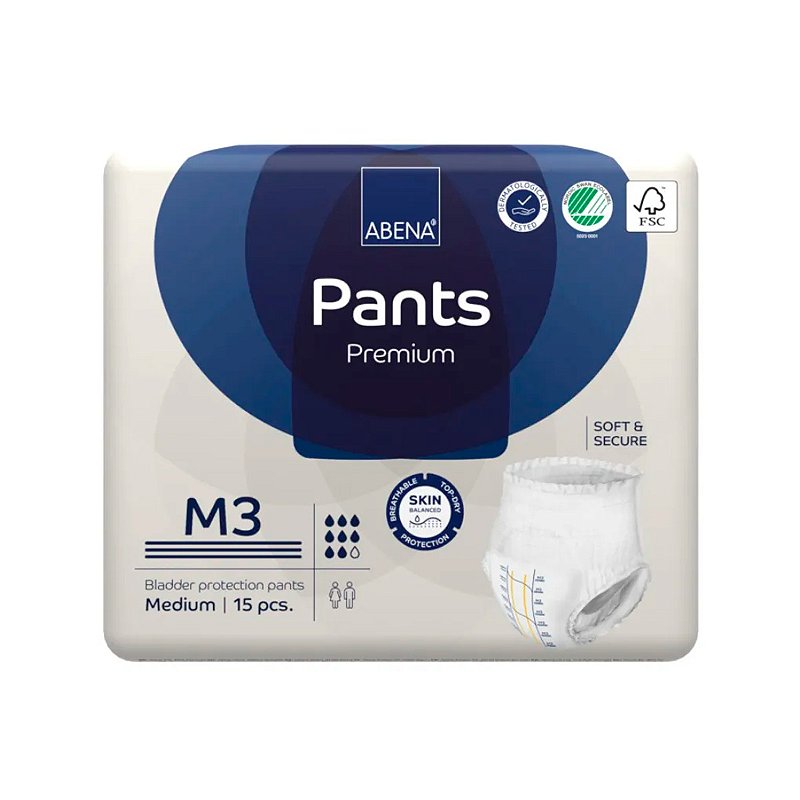 Roupa Íntima Abena Pants M3 15 unidades - Loja das Fraldas ...