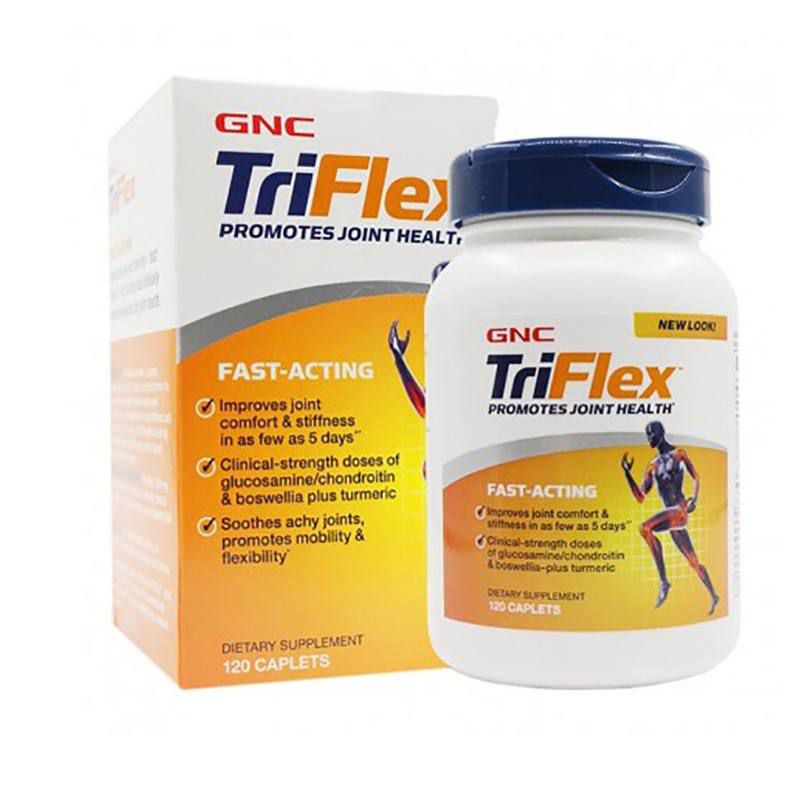 TRIFLEX FAST-ACTING GNC 120 CAPLETS-IMPORTADO DOS ESTADOS UNIDOS A ...