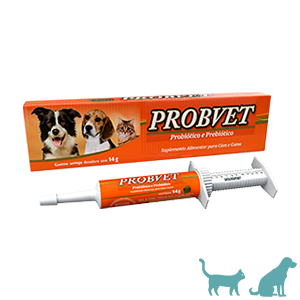 PROBVET 14G - Prebiótico e Probiótico Para Cães e gatos - Loja Do ...