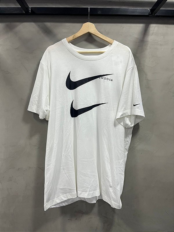 CAMISETA NIKE DOUBLE SWOOSH BRANCA - JNoriginalshop