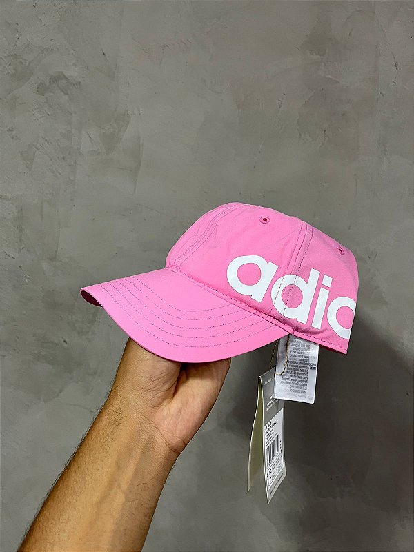 BONE ADIDAS LETREIRO(ROSA) - JNoriginalshop