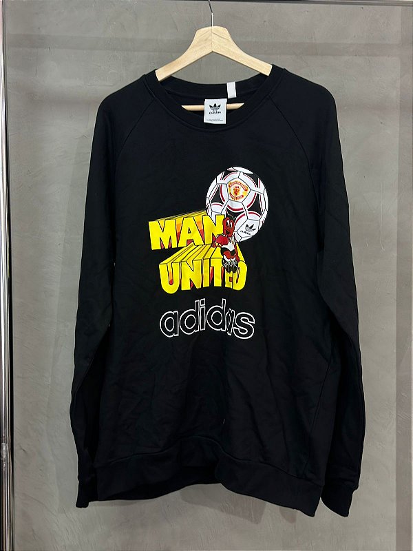 Moletom adidas Manchster UNITED - JNoriginalshop