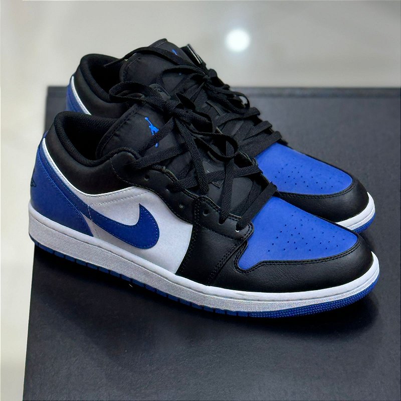 Jordan 1 Low Alternate Royal Toe 553558-140 - JNoriginalshop