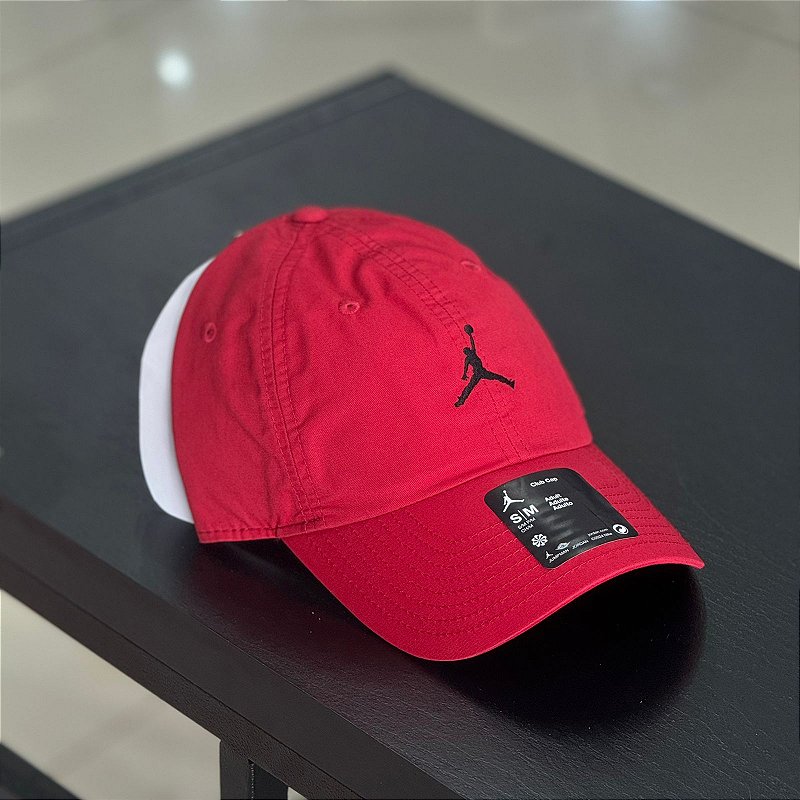 Boné Jordan Club Cap Adjustable Vermelho - FD5185-687 - JNoriginalshop