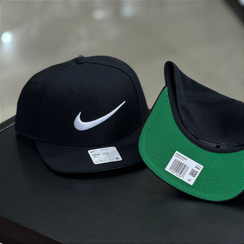 Boné Nike Pro Aba Reta “Swoosh” - DH0393-010 - JNoriginalshop