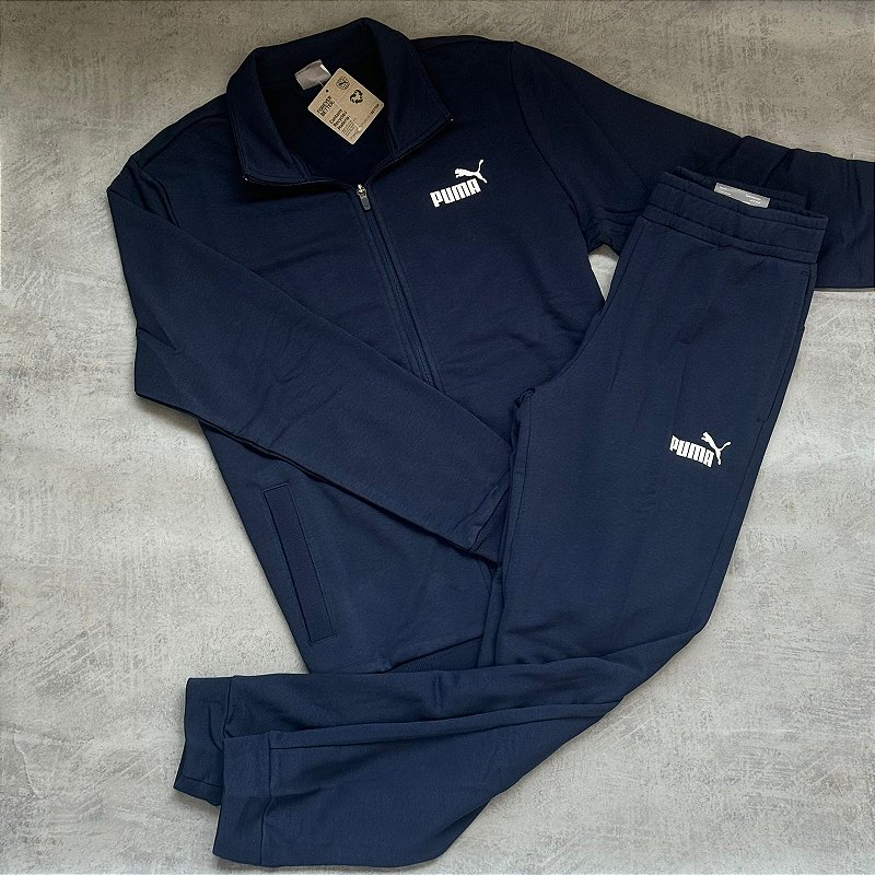 Conjunto Puma Clean - Azul marinho - JNoriginalshop