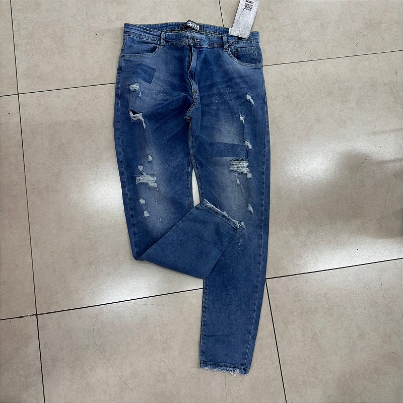 Calça jeans clara Creed - JNoriginalshop