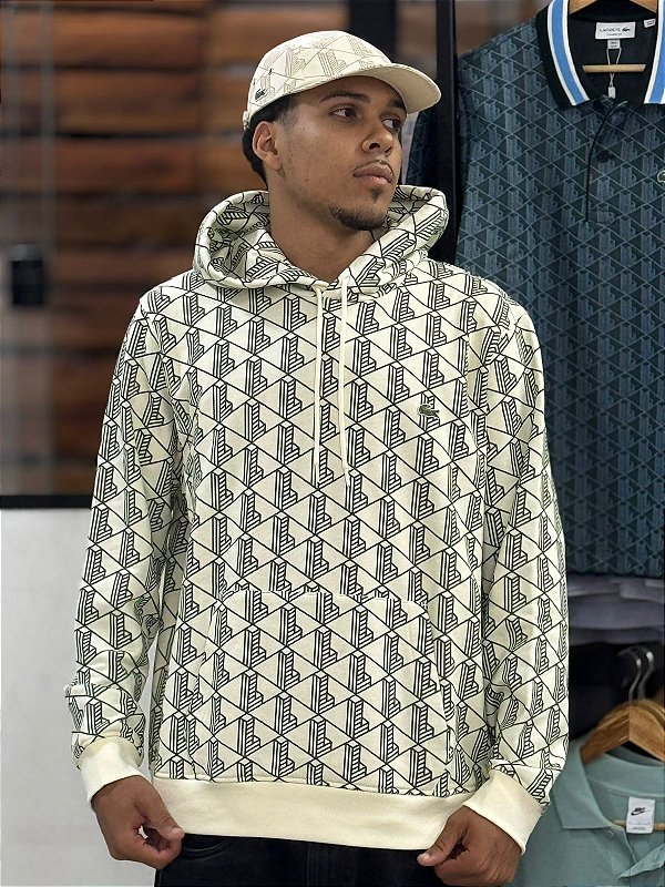 Moletom Lacoste Monogram - JNoriginalshop