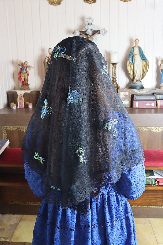 Véu Mater Creatoris - Ateliê Piedoso