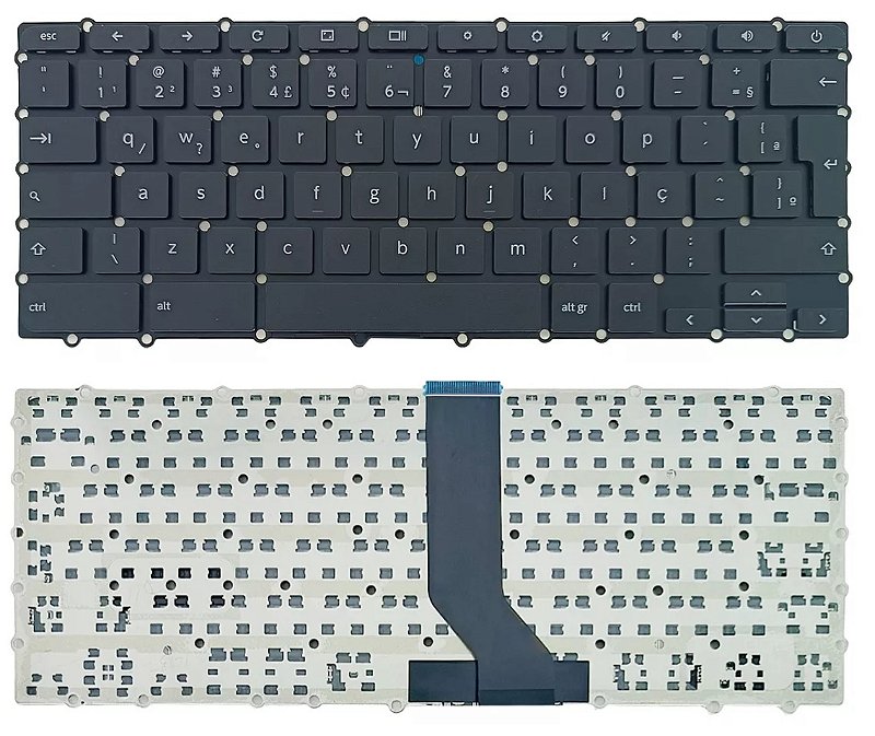 Teclado para Acer Chromebook C731- C9DA e 15 C910 Cb3-531 Cb3-431 ABNT2 ...