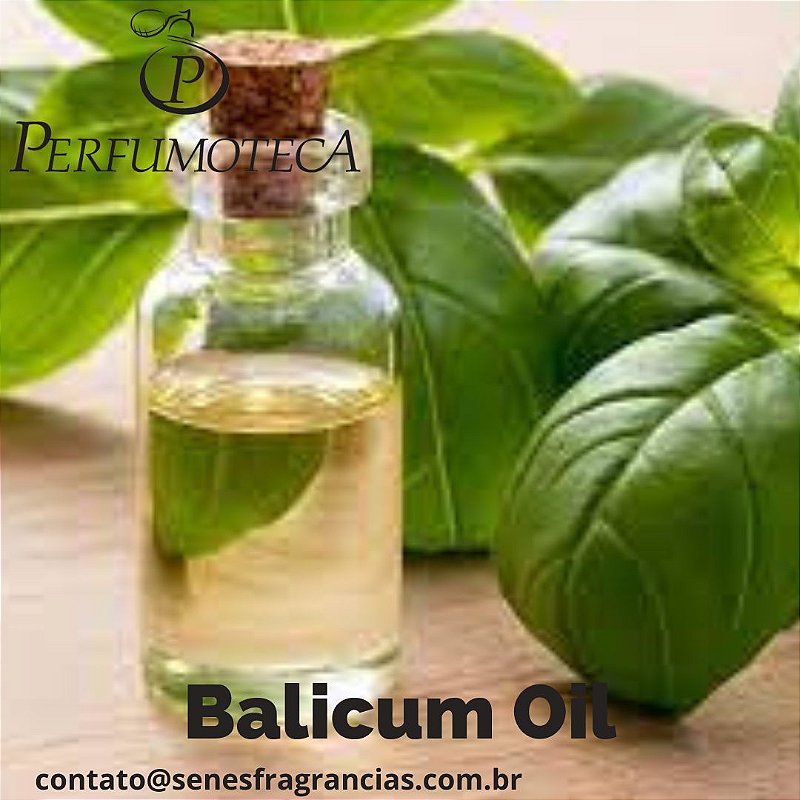 Basilicum oil /Basil oil / Basilicão oil - perfumoteca