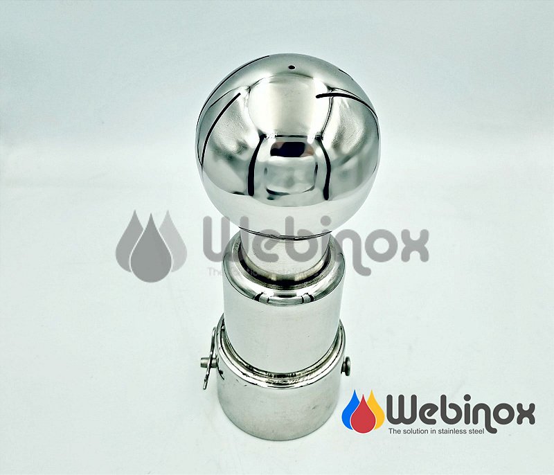 Spray Ball Rotativo - Soluções em Aço Inox - Conexões, Válvulas ...