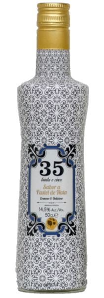 Licor 35 Creme de Pastel de Natas 500ML | Aldeias D'Porto - Aldeias D ...
