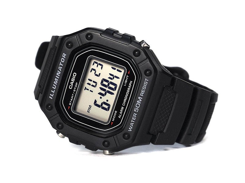 Relógio Casio W-218H-1A Illuminator - Altarelojoria relógios originais ...