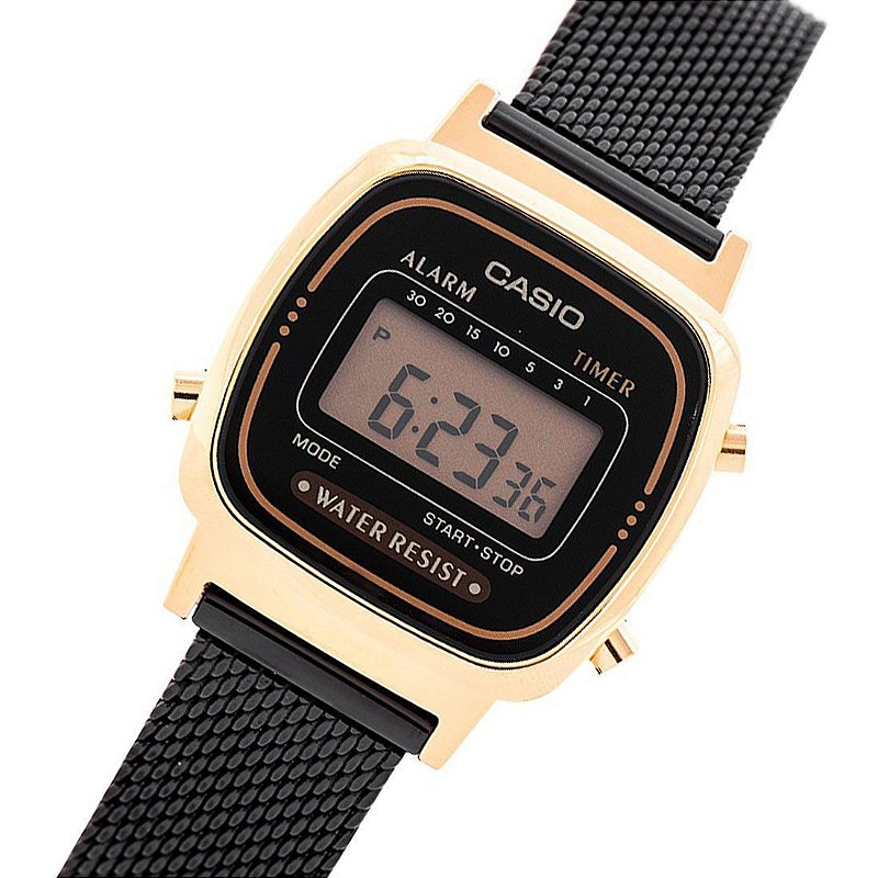 Relógio Casio Mini Vintage LA670WEMB-1DF Digital - Altarelojoria ...
