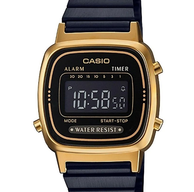 Relógio Casio Mini Vintage La670wegb-1bdf Digital - Altarelojoria ...