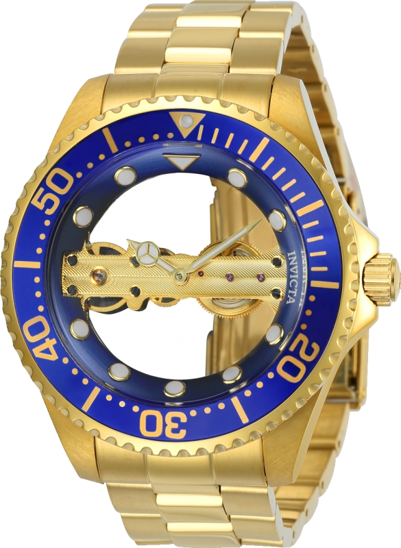 Relógio Invicta Pro Diver Plaque Ouro 24695 - Altarelojoria relógios ...