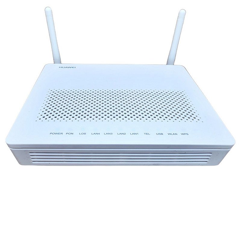 ONU GPON Huawei HG8546M 4FE + 1P USB PPPoE 2dBi UPC - Biostech Conecta