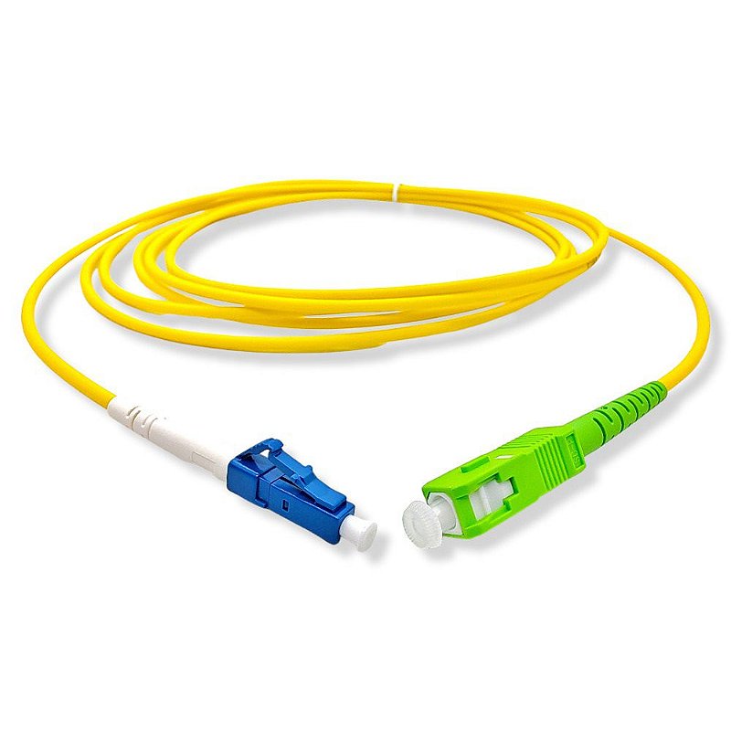 Patch Cord LC-UPC SC-APC Single Mode 3.0MM 3M - Biostech Conecta