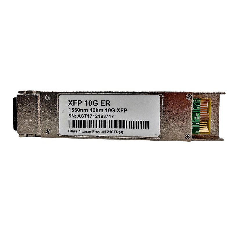 Módulo XFP 10G ER 40Km LC Duplex 1550NM - Biostech Conecta