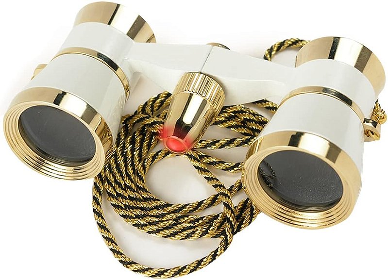 Óculos de ópera BARSKA 3x25 Blueline com colar, pérola branca ...