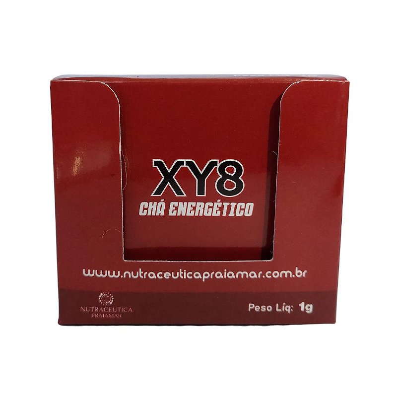 XY8 Chá Energético - 10 Sachês - Nutraceutica PraiaMar