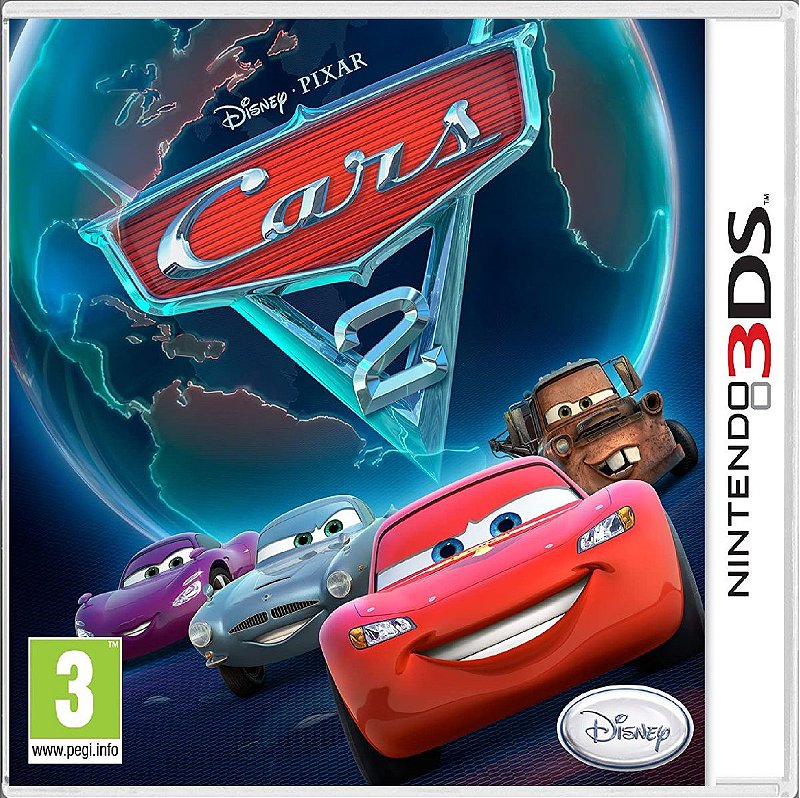 Jogo Cars 2 - Nintendo 3DS Usado - Loja Mundo Joy Games - Lançamentos ...