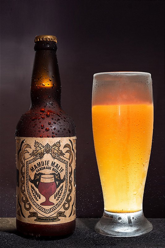 Cerveja Vienna Lager (500ML) - Mamute Malte Handmade Beer