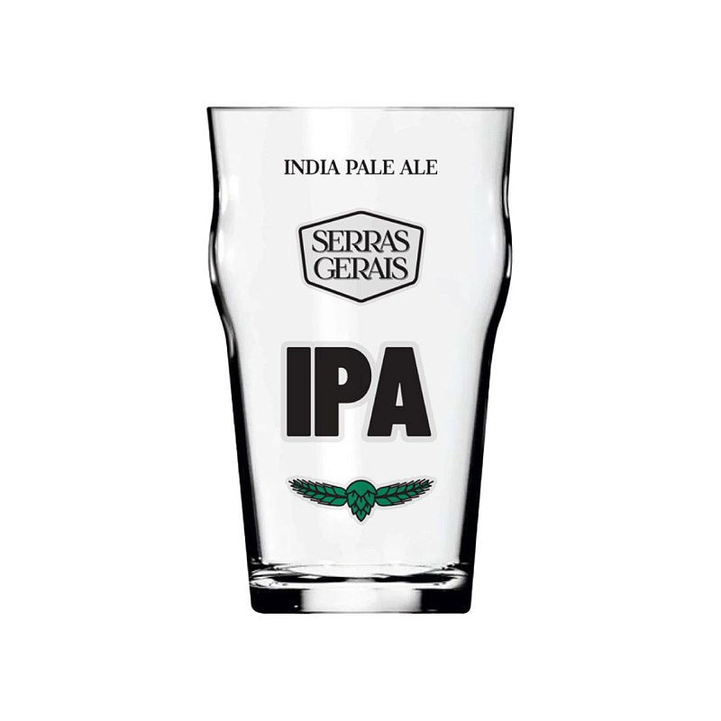 Copo Serras Gerais IPA 473ml - A LOJA CERVEJEIRA MAIS DEMOCRÁTICA DO MUNDO