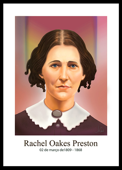 Retrato de Pioneira: Rachel Oakes Preston - Centro White