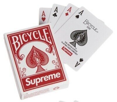 Supreme Bicycle Clear Playing Cards - Loro - Itens Exclusivos e Limitados