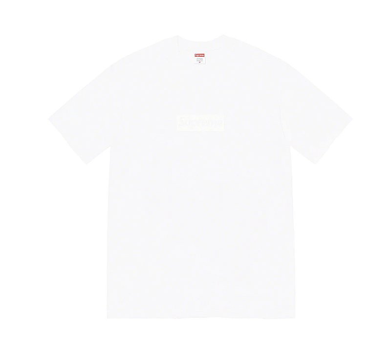 Supreme Tonal Box Logo White - Loro - Itens Exclusivos e Limitados
