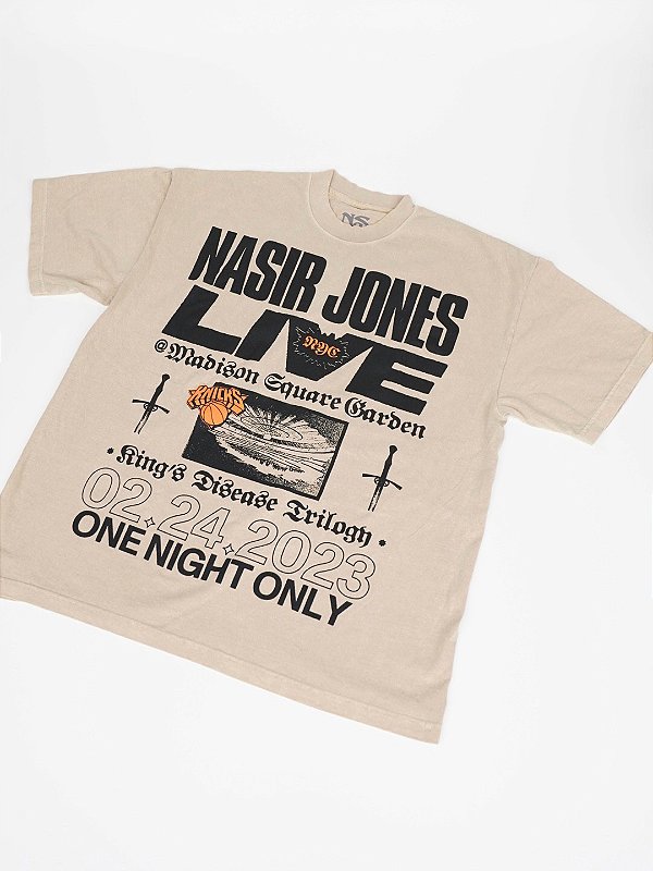 Knicks x NAS Concert Madison Square Garden - Loro - Itens Exclusivos e ...