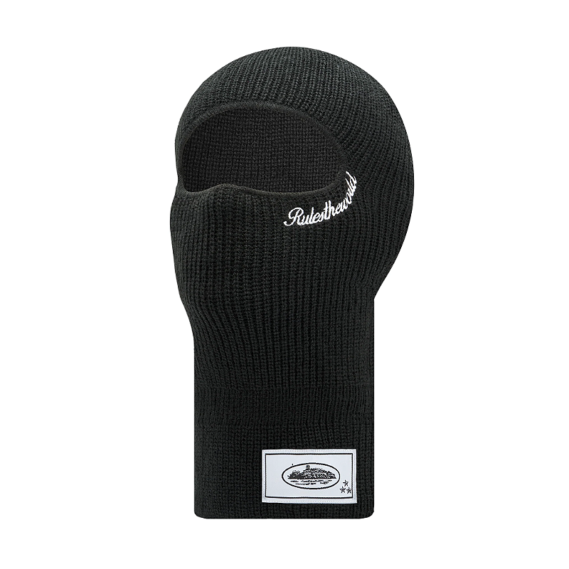 Corteiz Knit Balaclava Black - Loro - Itens Exclusivos e Limitados