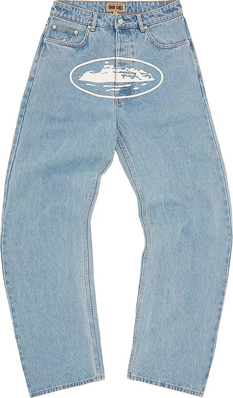 Corteiz Alcatraz Baggy Jeans - Loro - Itens Exclusivos e Limitados