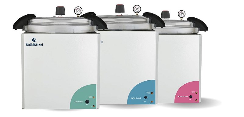 Autoclave Vertical SSae 8L - SolidSteel - Spot Saúde - Equipamentos ...