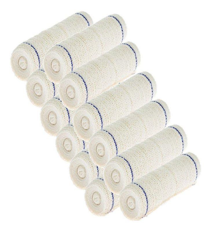 Atadura de Crepom (Crepe) 13 Fios 20 cm x 1,80 m (12 unidades) - Spot Saúde - Equipamentos para ...