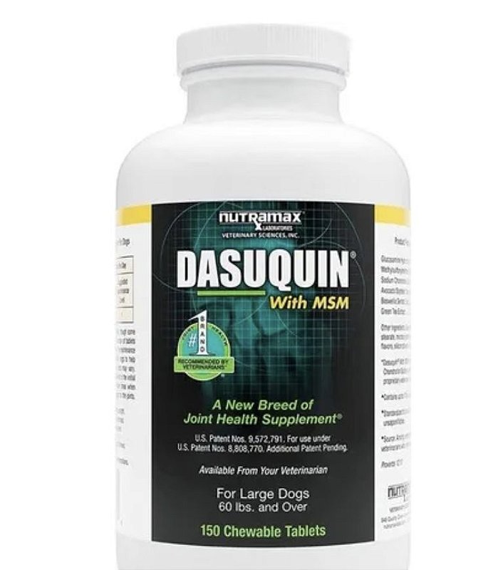 Dasuquin Msm 150 Tabletes Cães + 27kgs - FM LOJA - Produtos diretos dos ...