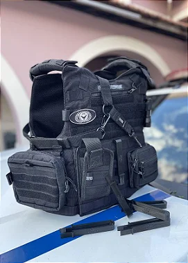 Porta Treco Luxo - Preto/B7/B4 - Bornal Militar