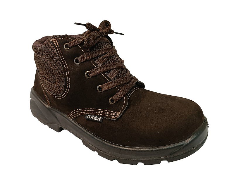 Botina Nobuck Café - Idol - Montibeler Equipamentos de Segurança