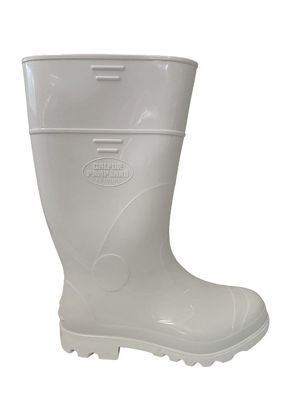 Bota PVC Branca Cano Longo - Italbotas - Montibeler Equipamentos de ...