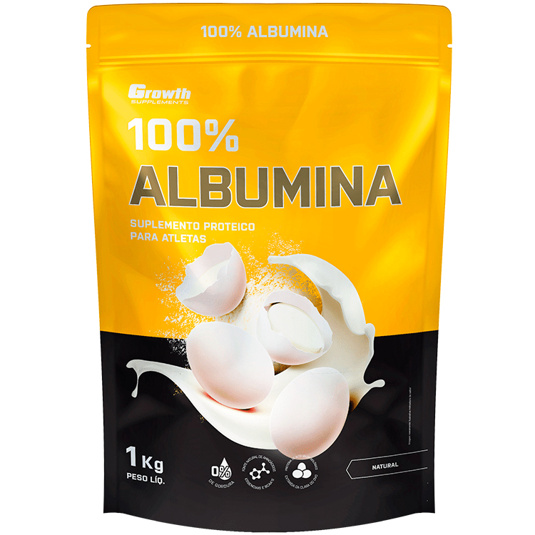 100% Albumina - 1kg - Growth Supplements - MEUWHEY