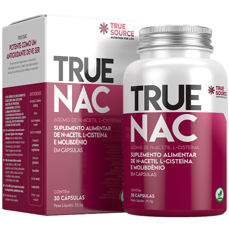 True Nac - 30 Cápsulas - True Source - MEUWHEY
