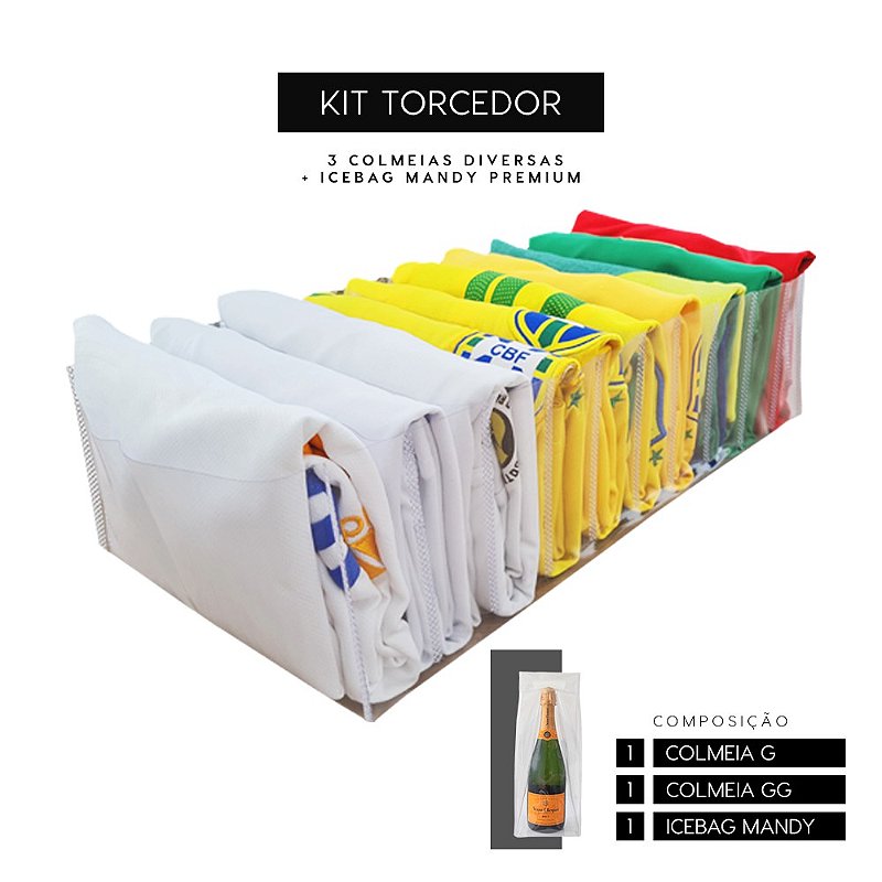 Kit Colmeia Torcedor - 4 Unidades ( 1G – 2GG - 1 ICEBAG) - Mandy Home ...