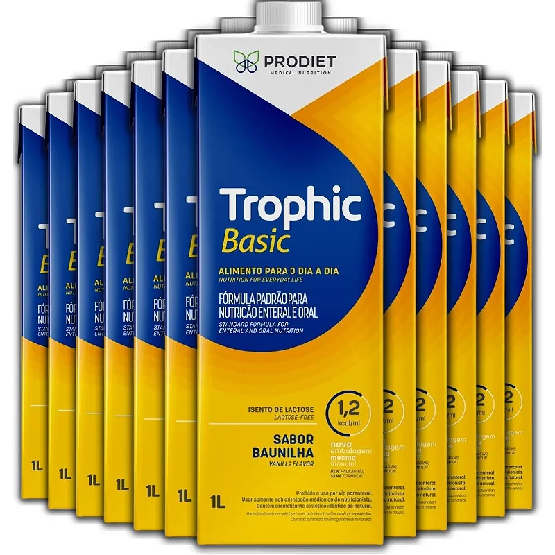 KIT TROPHIC BASIC TP 1000ML - 12 UNIDADES - Enteral Saúde