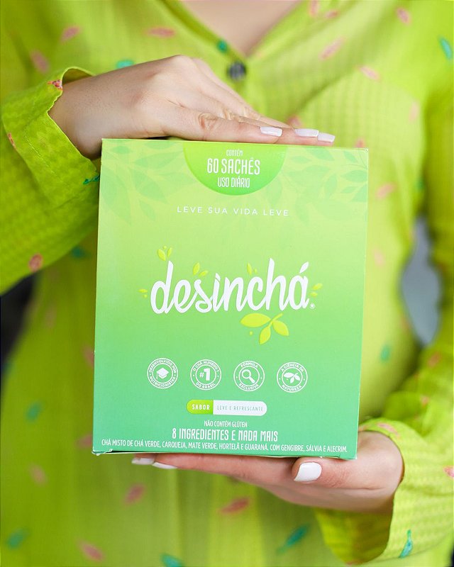 Desinchá Dia - Caixa 60 unidades - Empório Leve