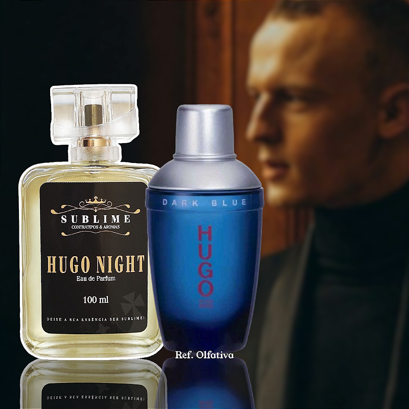 Hugo Night - Inspirado em Hugo Dark Blue - Sublime Contratipos & Aromas